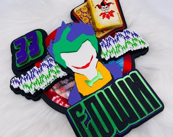 Personalised Custom Joker Cake Topper for Birthday Party Decoration ...