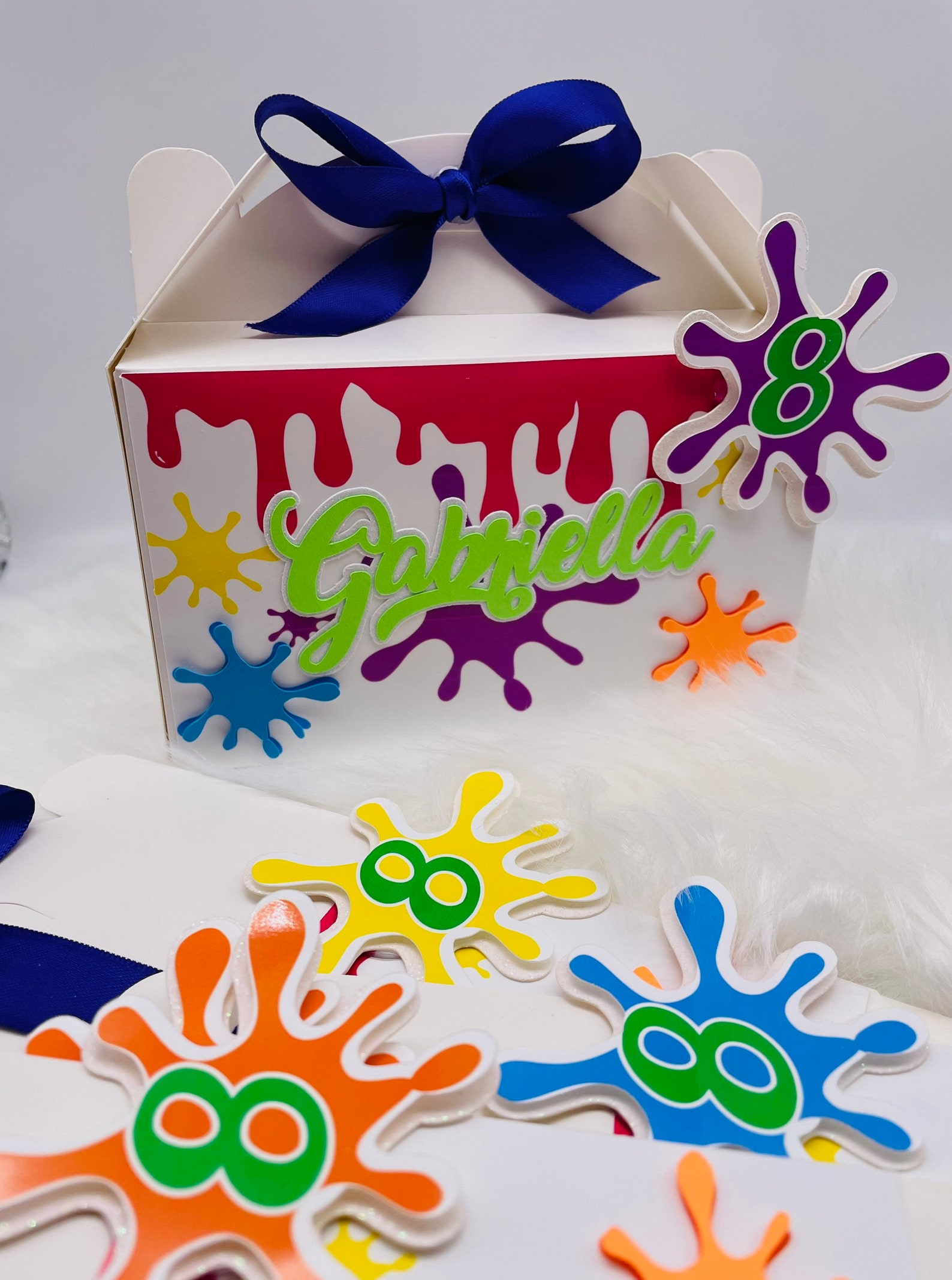 Splash Cake Topper Custom - Etsy