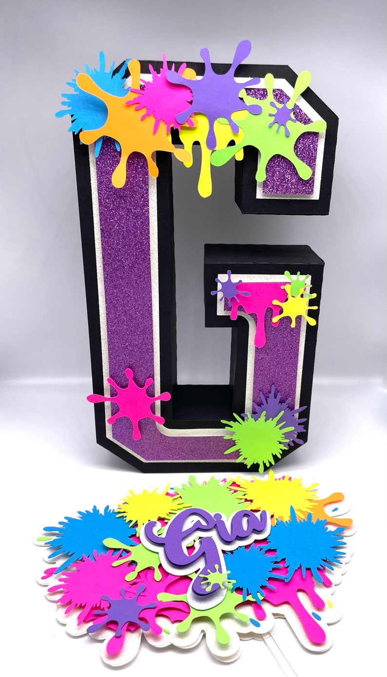 Splash Cake Topper Custom - Etsy