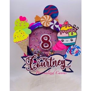Custom Shaker Cake Topper - Etsy