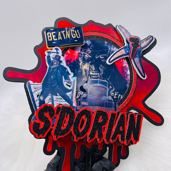 Horror Cake Topper - Etsy