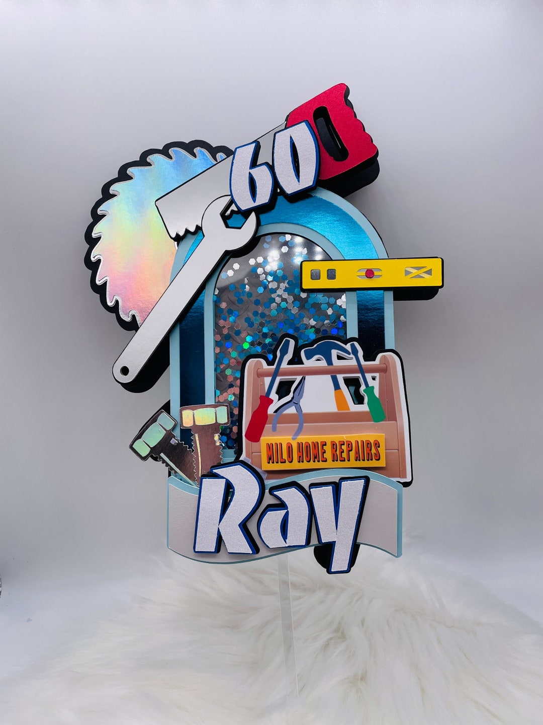 Handyman Custom Cake Topper - Etsy