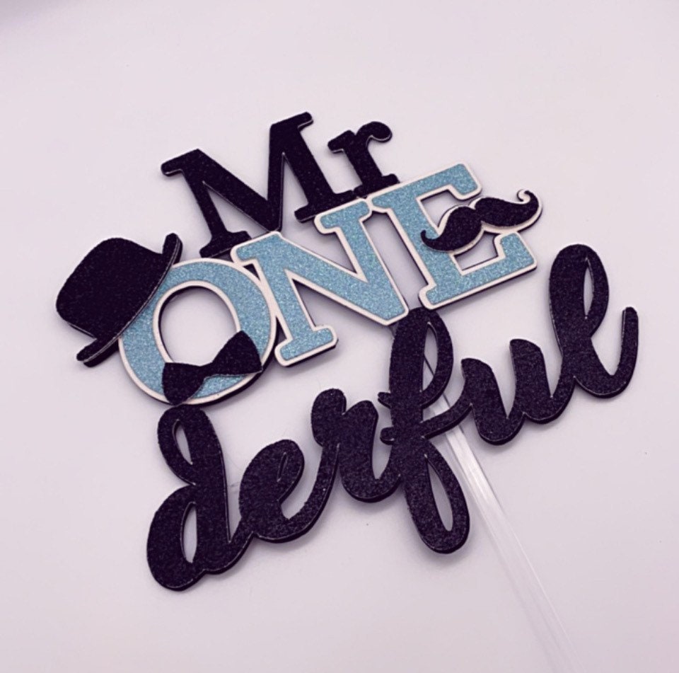 Mr ONE derful | Etsy