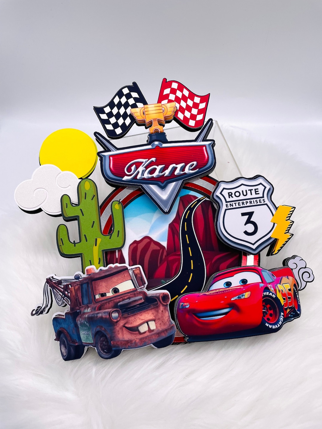 Custom Deluxe Cake Topper - Etsy