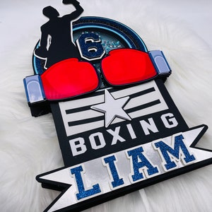 Boxing Shaker Cake Topper - Etsy