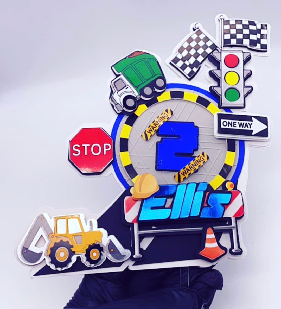 Cars Custom Cake Topper - Etsy