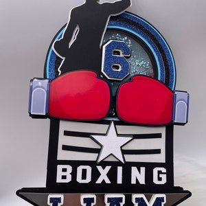 Boxing Shaker Cake Topper - Etsy