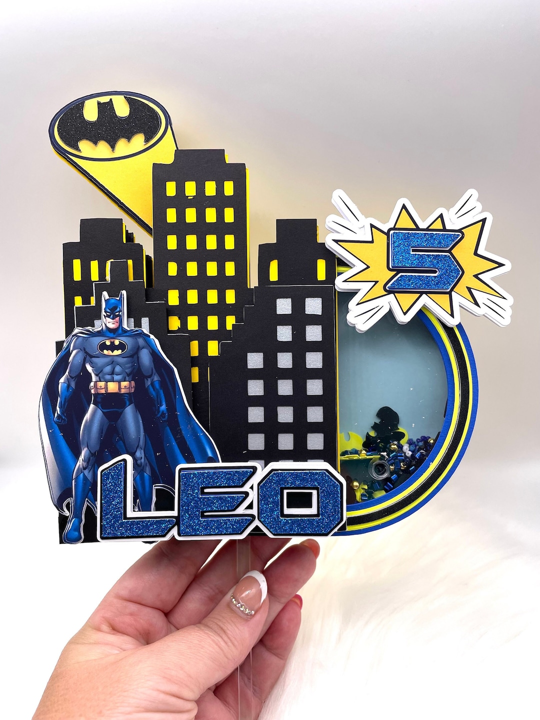 Custom Deluxe Cake Topper Shaker - Etsy