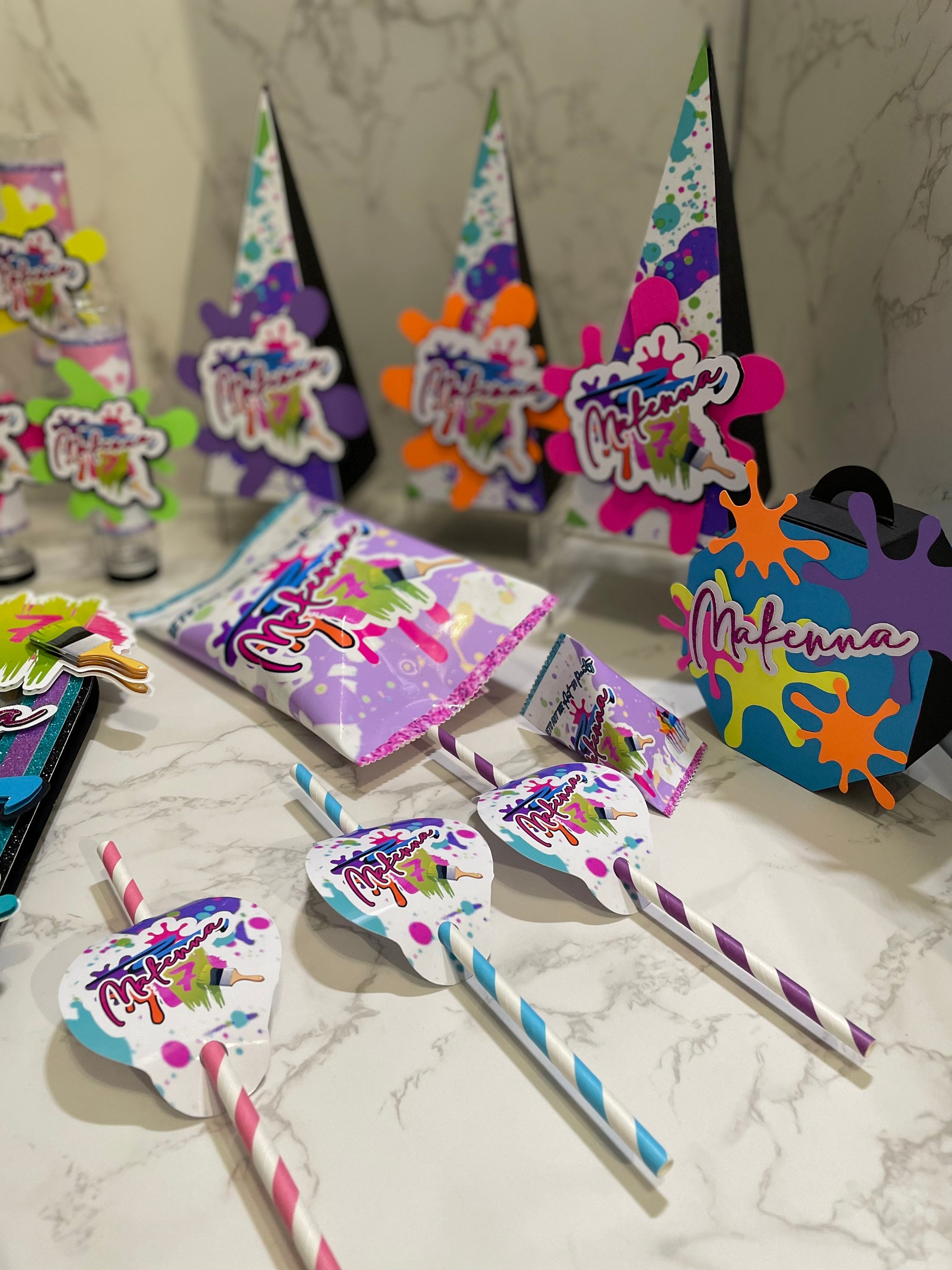 Paint Custom Cake Topper and More. - Etsy