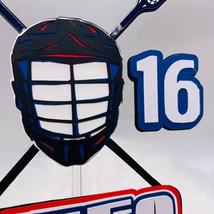 Lacrosse Cake Topper & More - Etsy