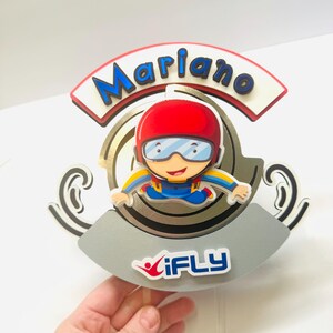 Indoor Skydiving Cake Topper and More. - Etsy