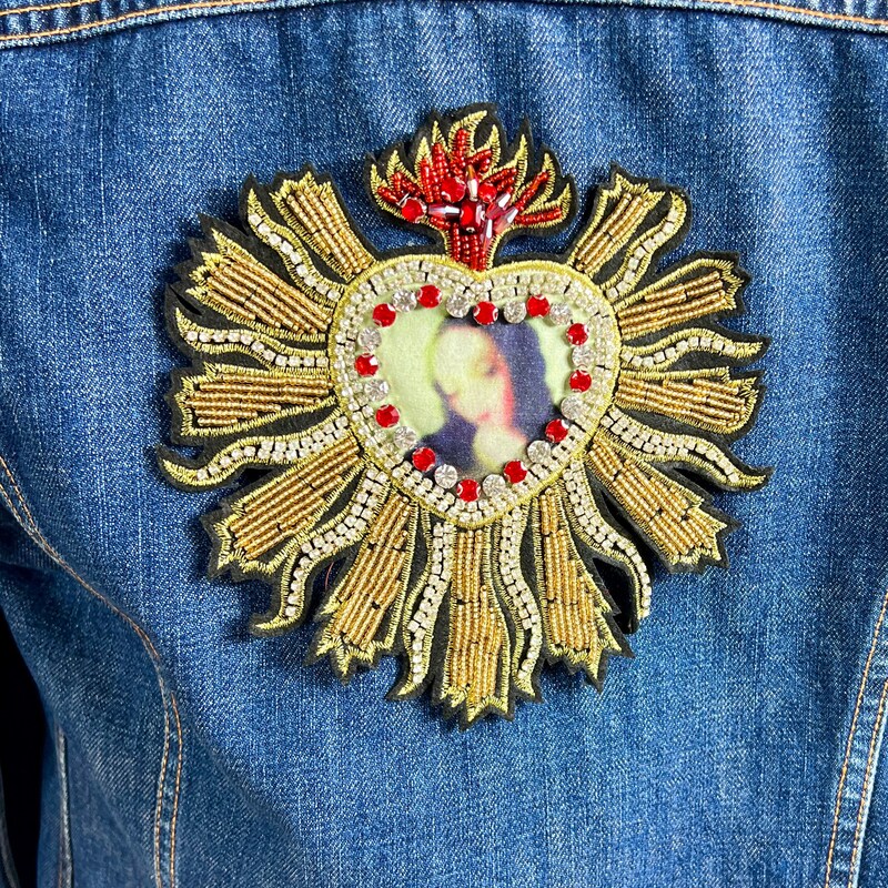 Rhinestone Madonna - Etsy