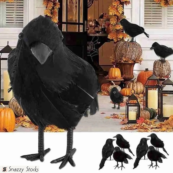 Halloween Crow - Etsy