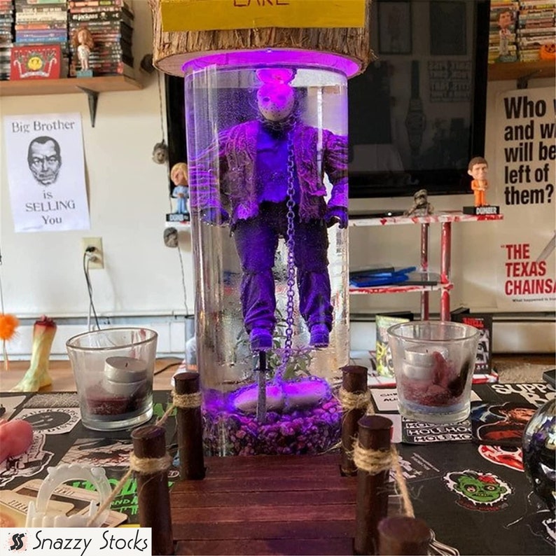 Jason Voorhees Lamp 2022 New Jason Lamp Horror Lamp the - Etsy Canada