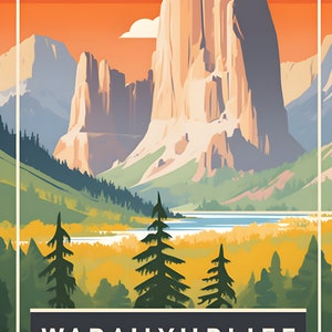 National Park Poster Midjourney Prompt, Midjourney Prompt, Midjourney ...