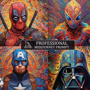 Colorful Characters Midjourney Prompt, Midjourney Prompt, Midjourney ...