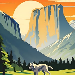 National Park Poster Midjourney Prompt, Midjourney Prompt, Midjourney ...