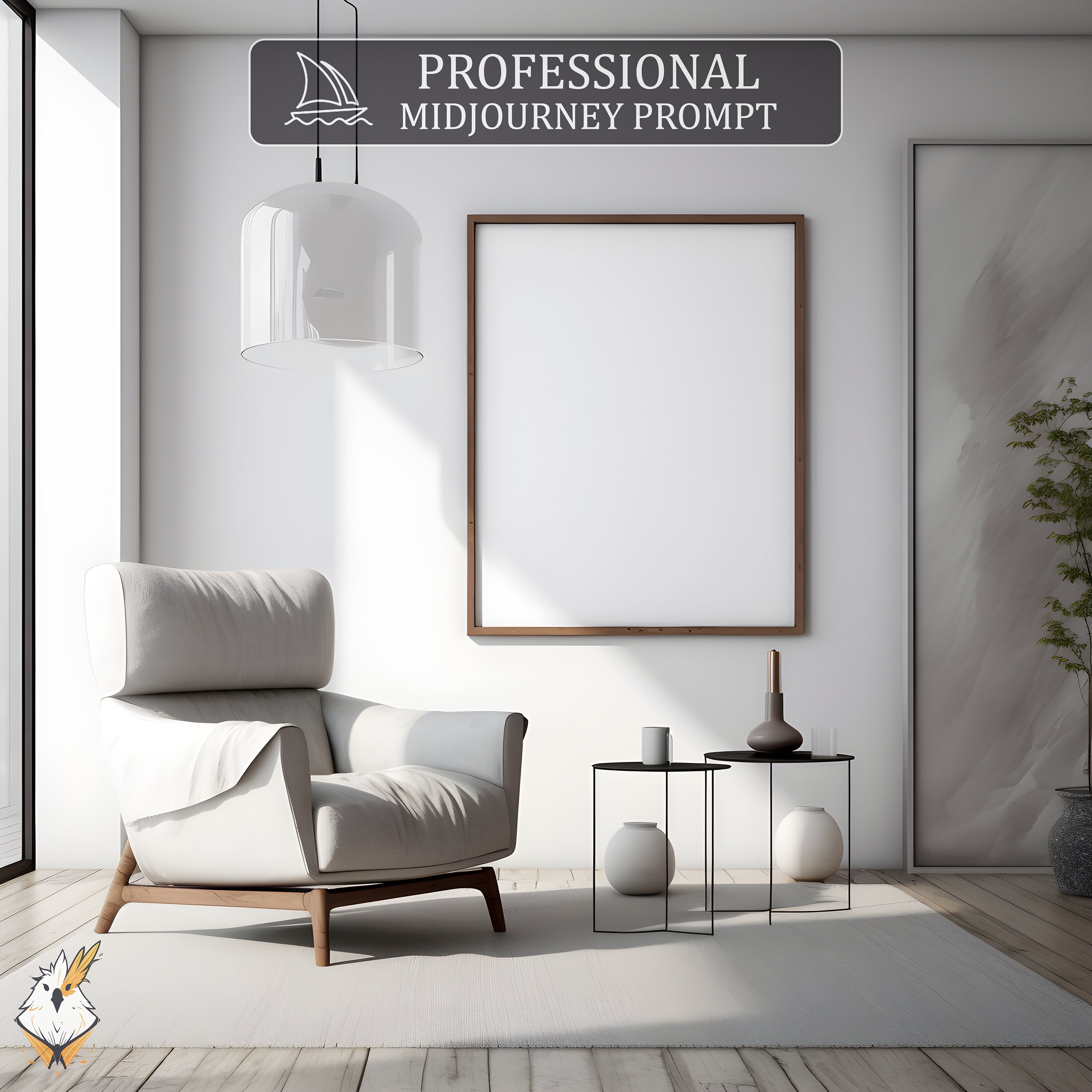 Canvas Mockup Midjourney Prompt Midjourney Art Commercial - Etsy