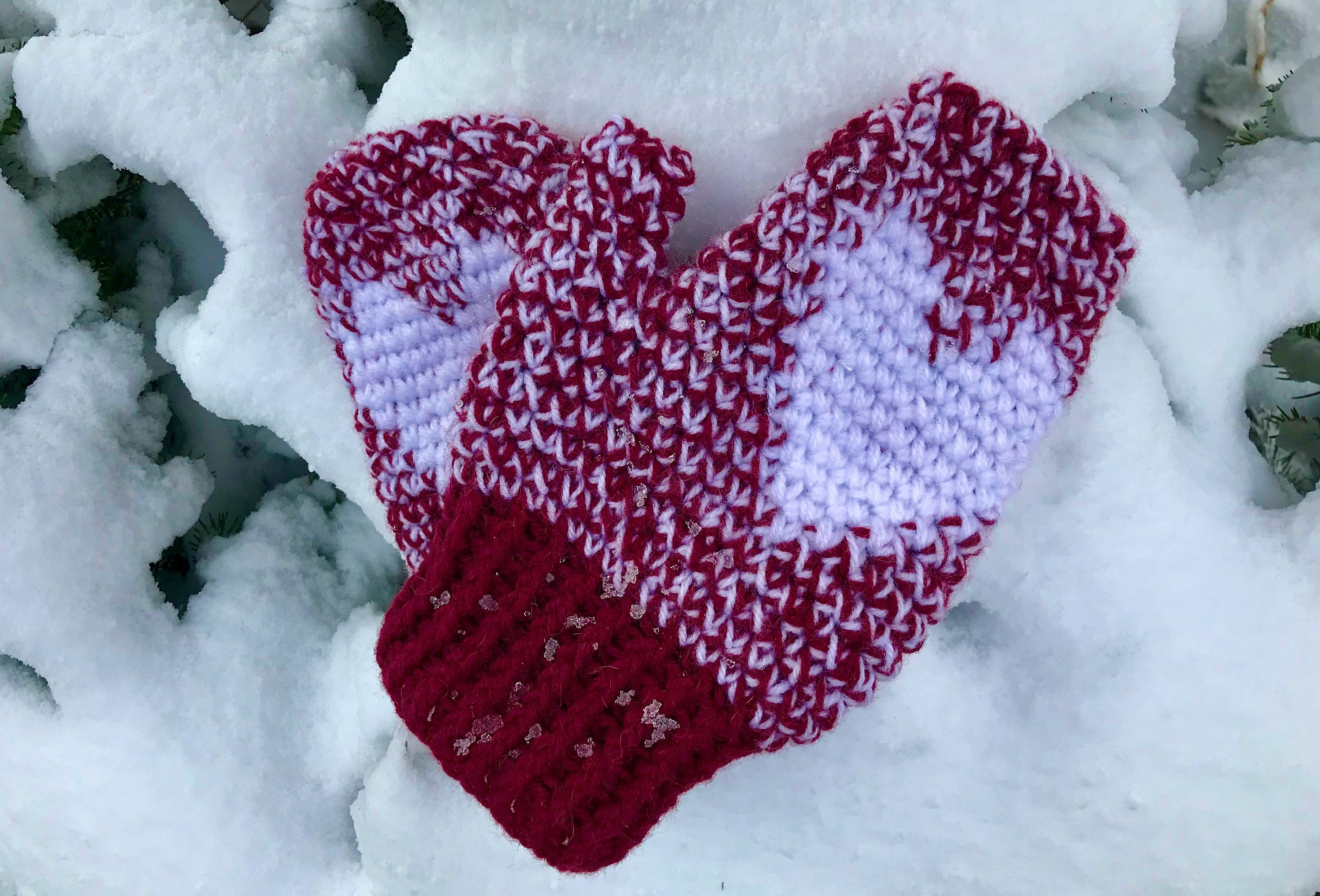 How to Crochet Heart Mittens Simple, Warm, Great Valentine Gift Easy ...