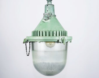 Vintage Soviet Industrial Pendant Lamp USSR Aluminum Light | Etsy
