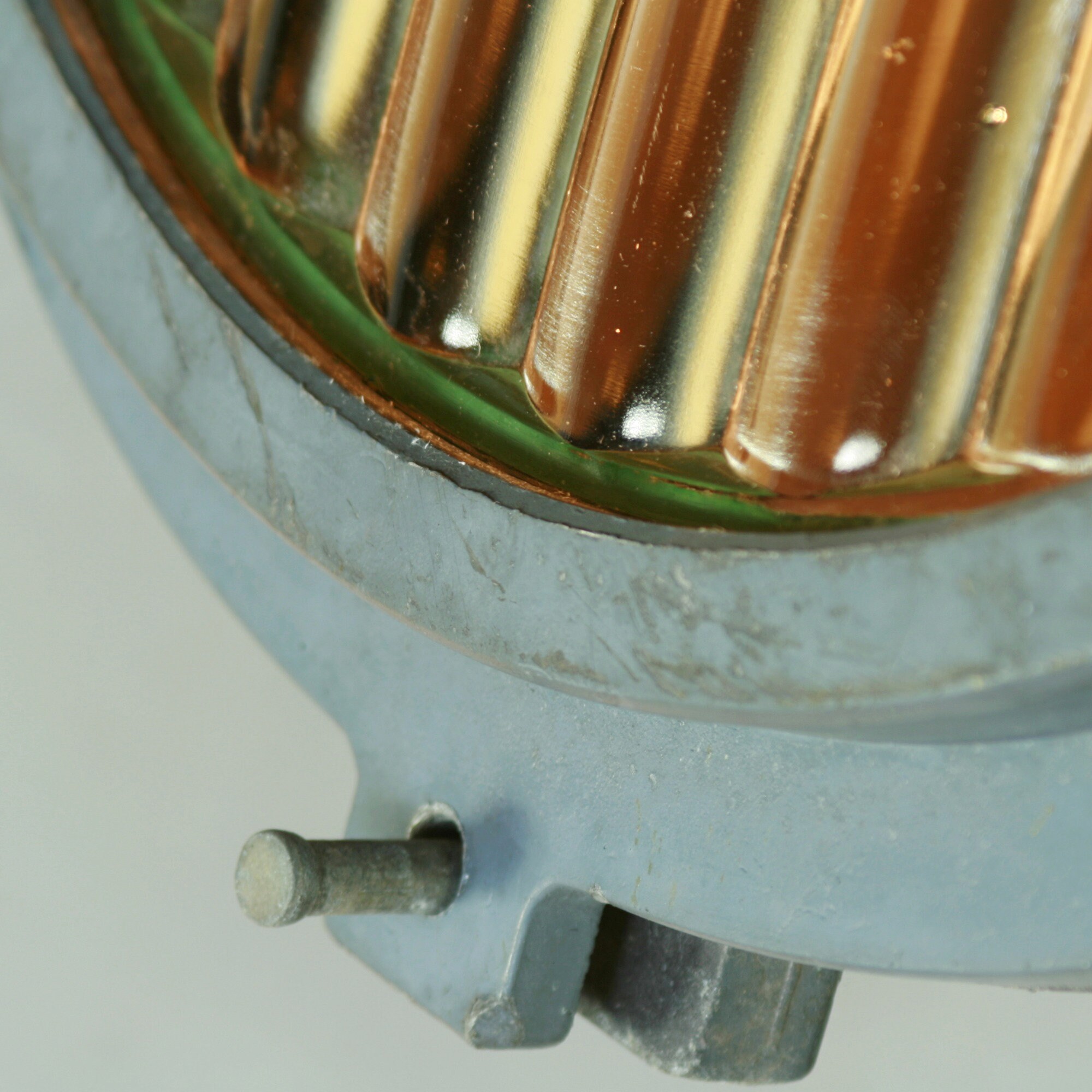Vintage Soviet Industrial Spotlight Floor Lamp | Prismatic Glass USSR ...
