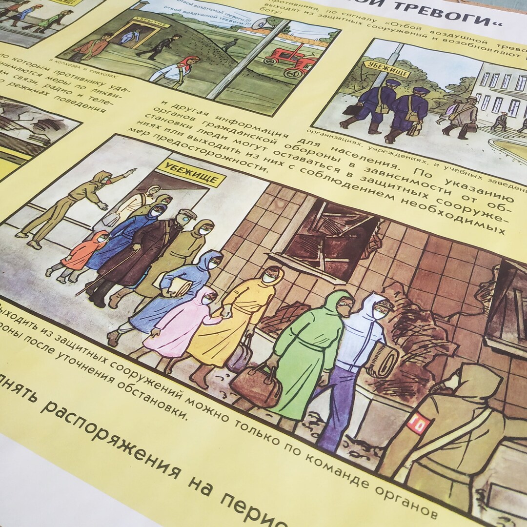 10pcs Soviet Posters Vintage War Signals Original Russian - Etsy