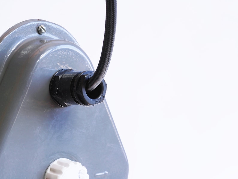 Vintage Industrial Tube Light Pendant Tube Lighting With Triangle End ...