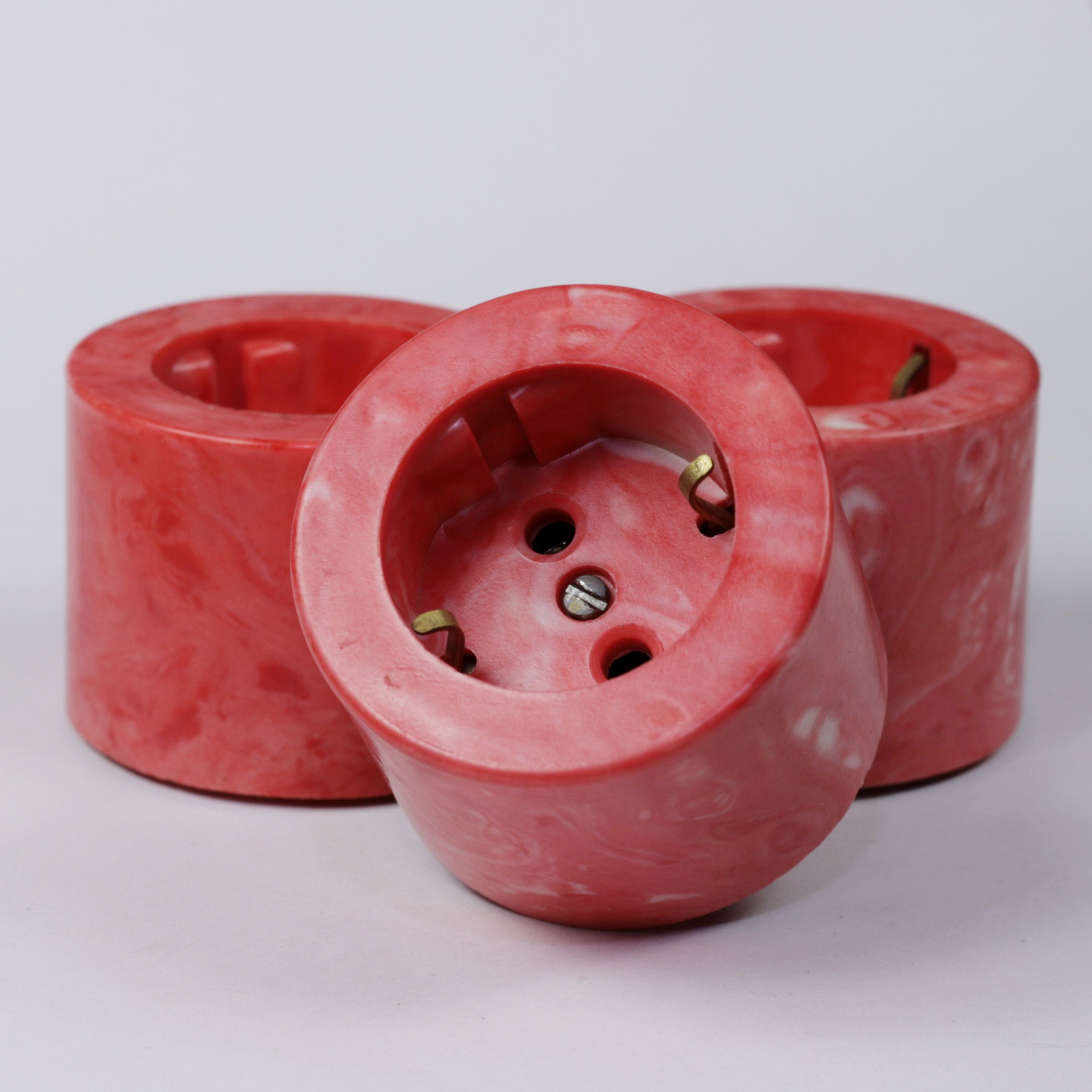 Soviet Wall Socket Outlet, Vintage Round Electrical Power Outlet ...