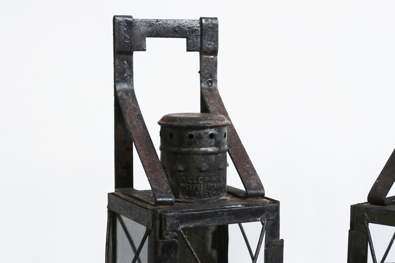 Vintage Soviet Railroad Candle Lantern, 1950s USSR Railway Lamp - Etsy