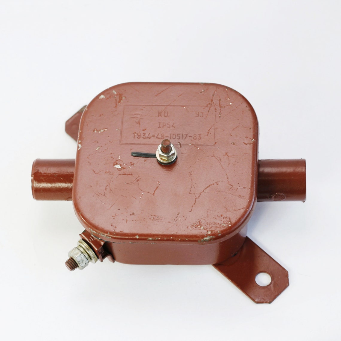 Large Steel Electrical Junction Box | Vintage Soviet Union USSR ...