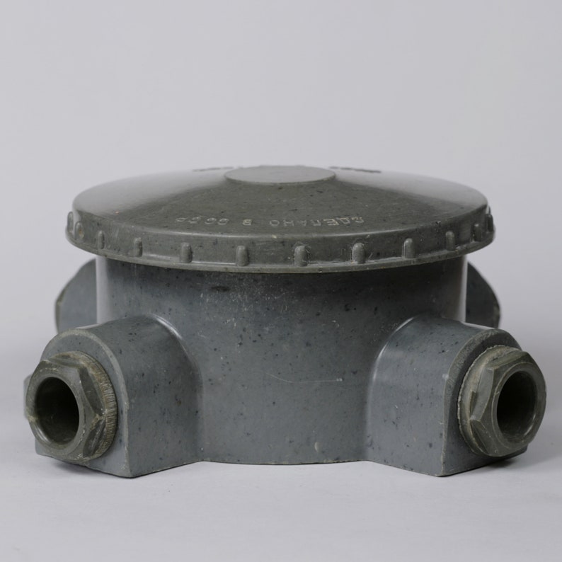 XXL Vintage Bakelite Junction Box Soviet USSR in Black or Gray - Etsy