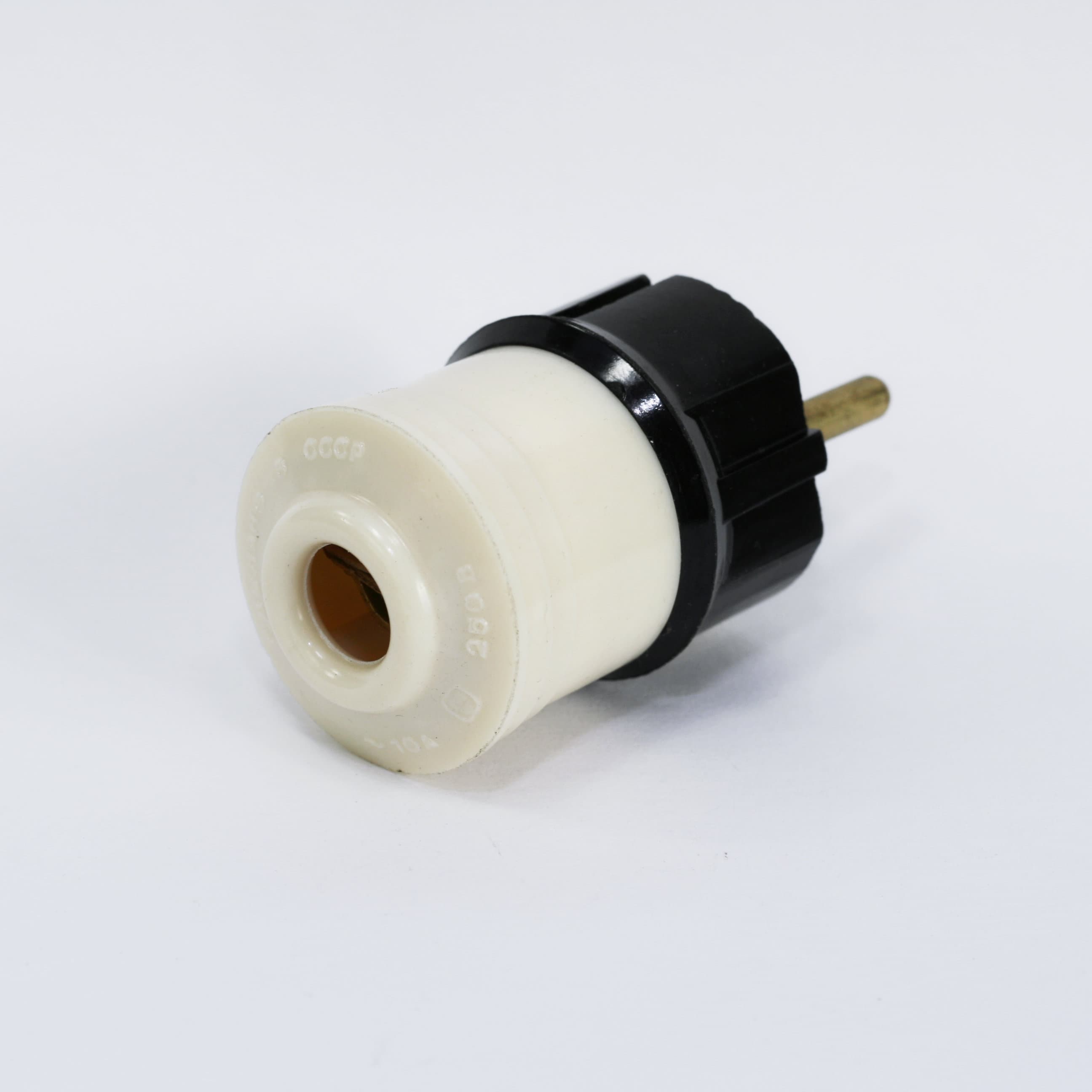 Vintage Soviet Electric Socket Plug With Black Bakelite - Etsy