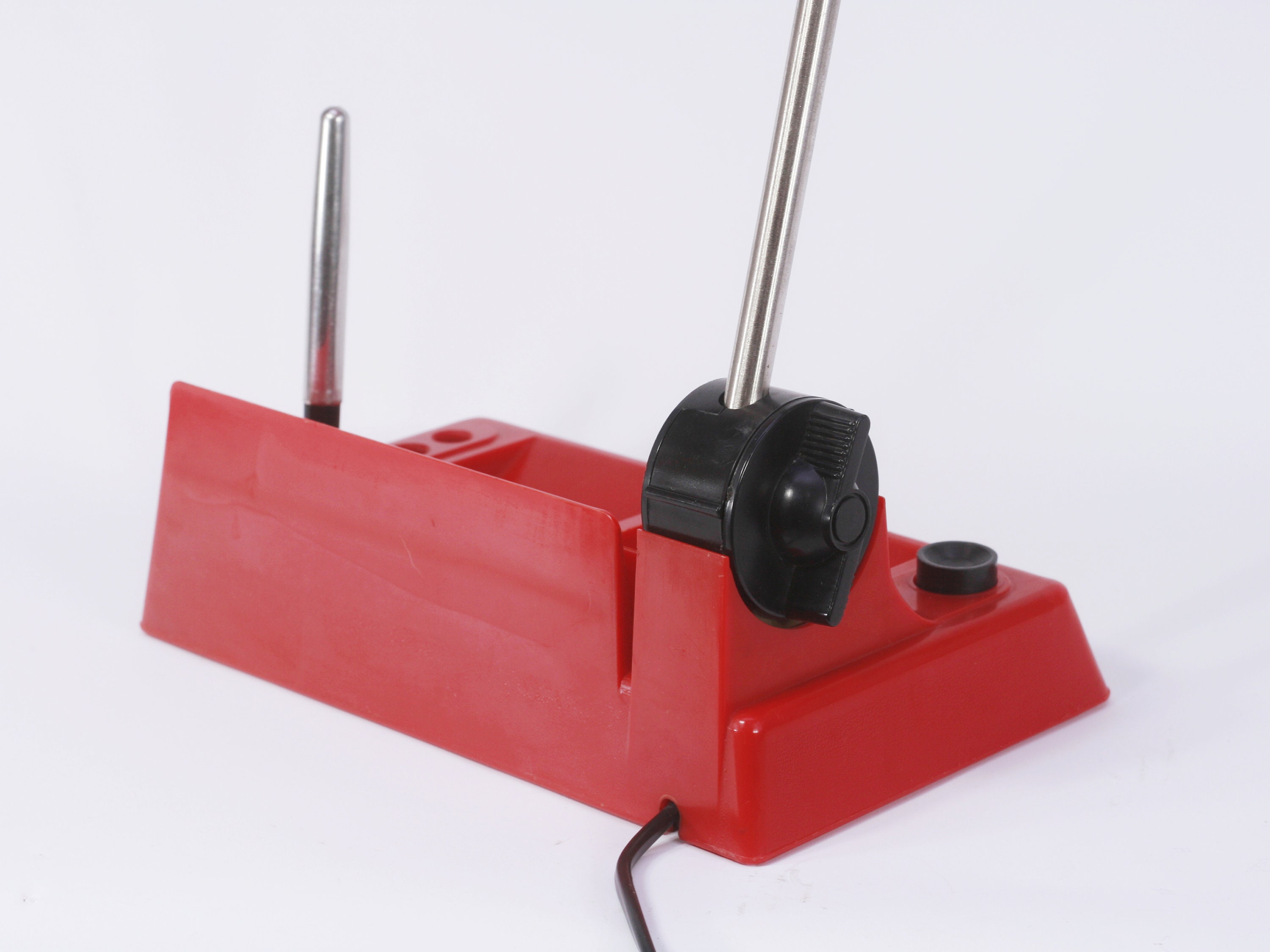 Red Soviet Table Lamp Vintage Soviet Desk Lighting With Red - Etsy