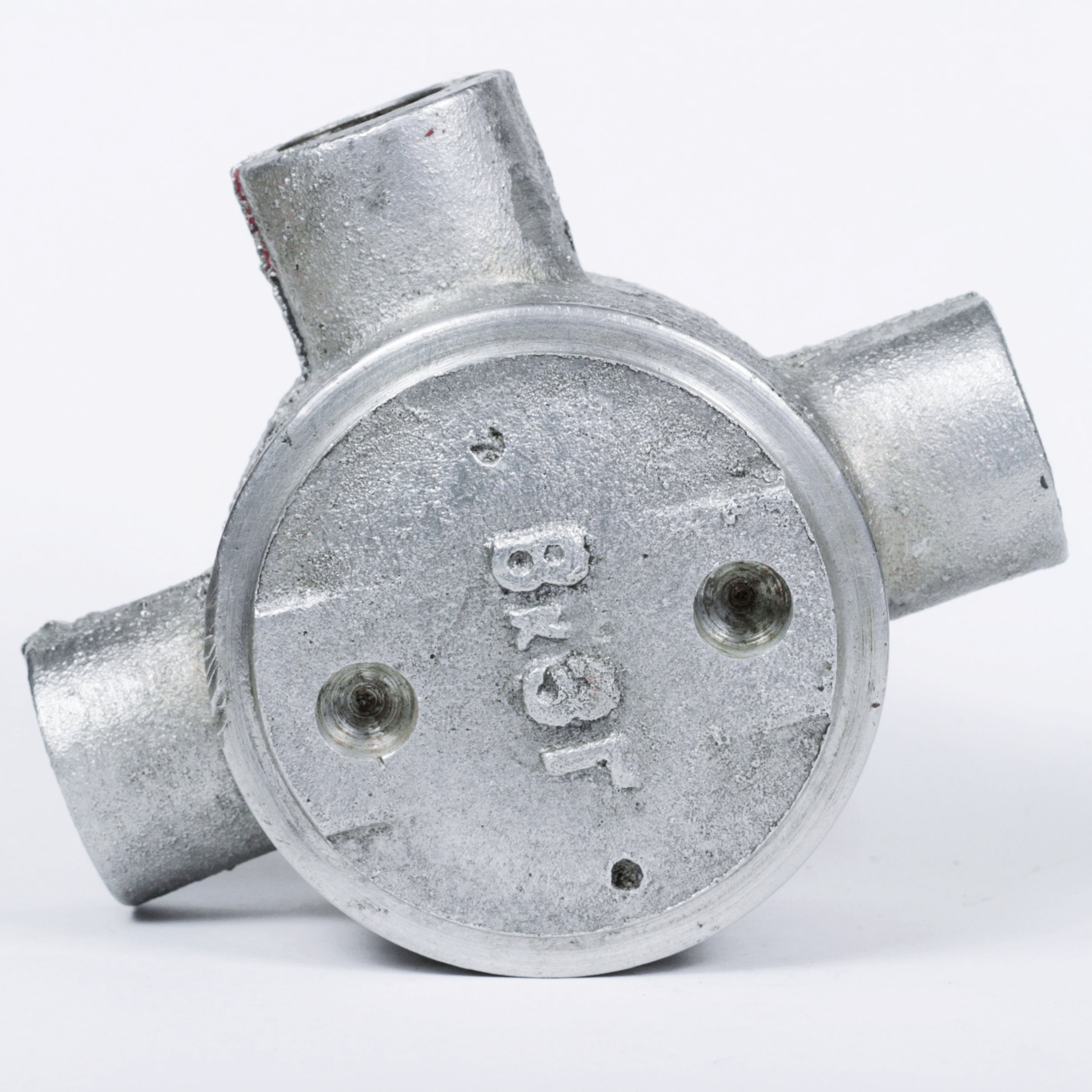 Vintage Metal Electrical Junction Box for Lamp Wiring, Pipe System ...