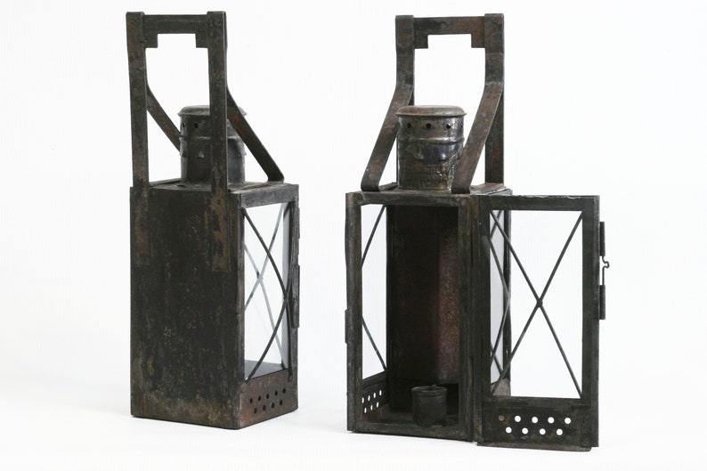 Vintage Soviet Railroad Candle Lantern, 1950s USSR Railway Lamp - Etsy