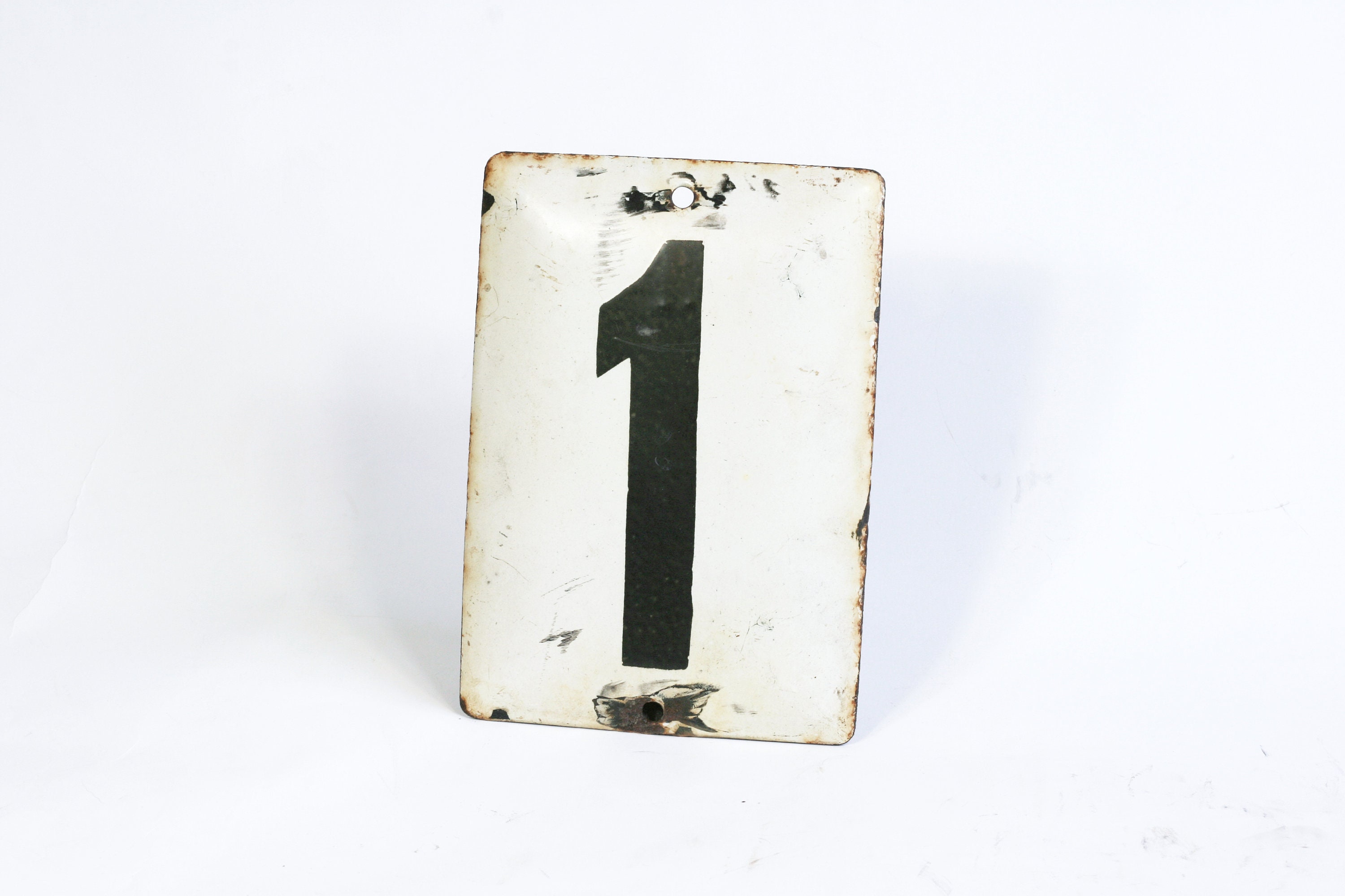 Vintage Enamel Number Plate Tile DIY Home Door. Number, Metal House ...