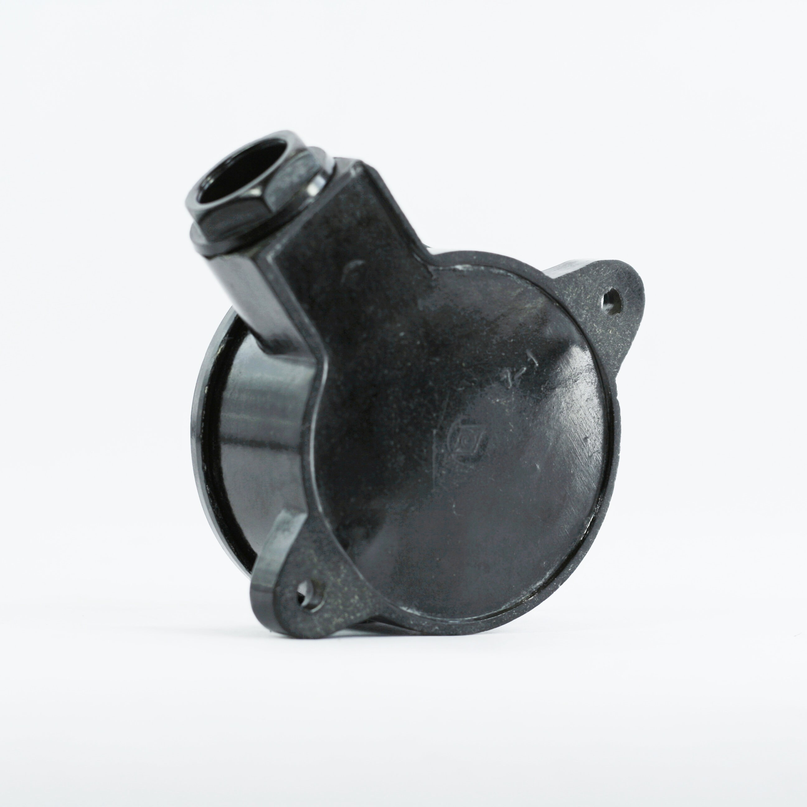 Antique Electrical Outlet Plug Vintage Retro USSR Black Bakelite Round ...