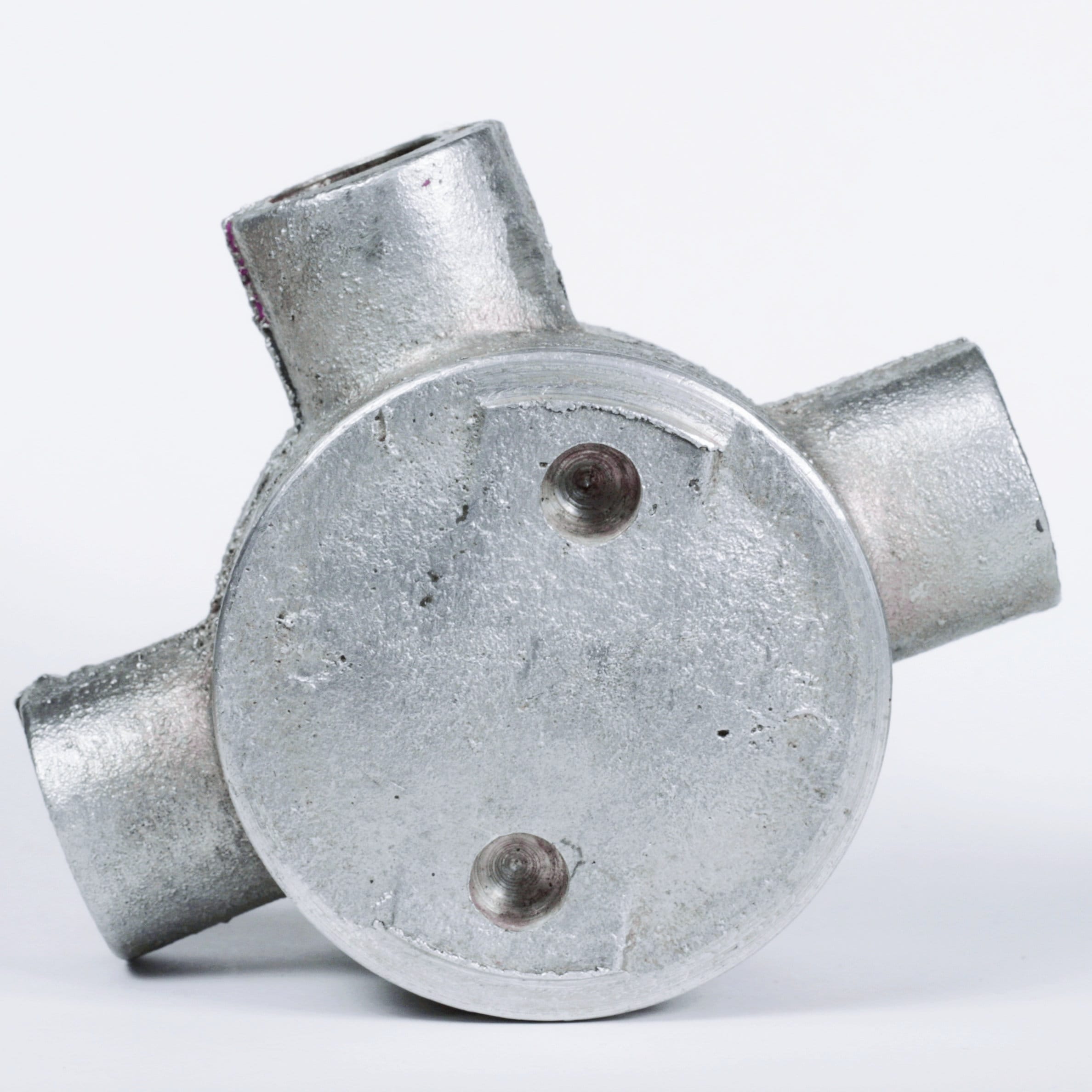 Vintage Metal Electrical Junction Box for Lamp Wiring, Pipe System ...