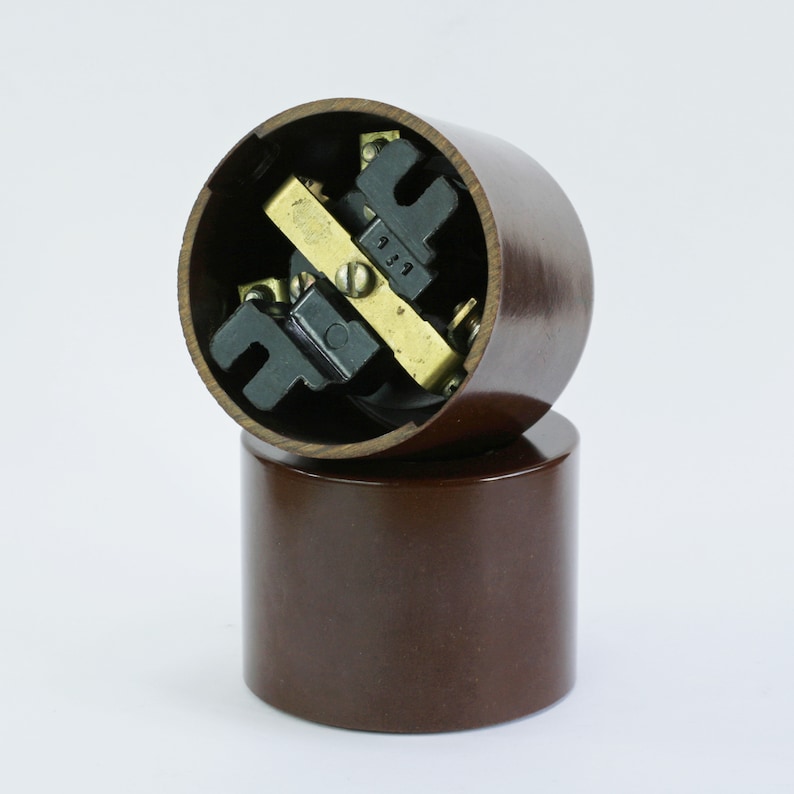 Vintage Electrical Socket / Industrial Socket/ Electrical - Etsy