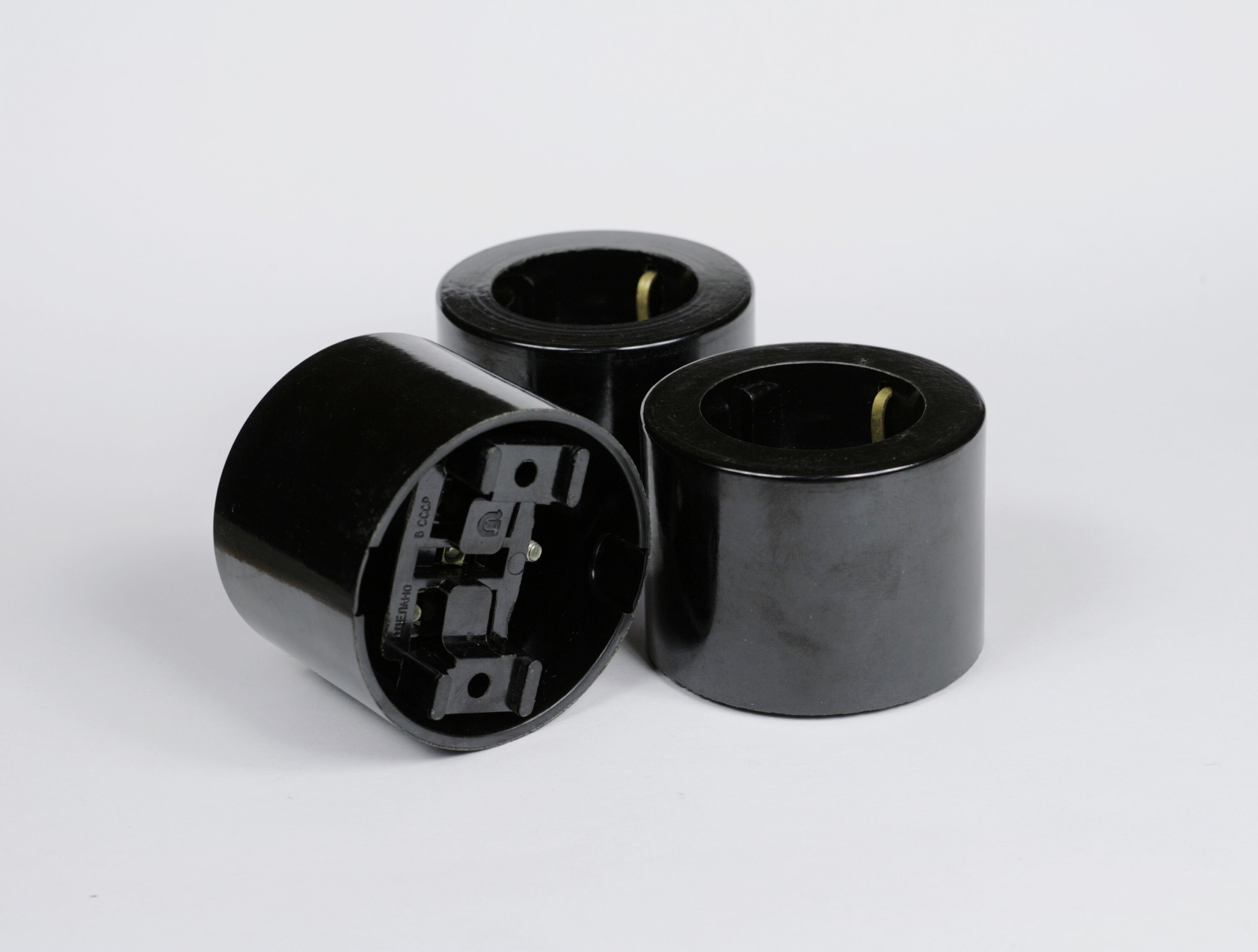 Vintage Soviet Electrical Outlet Socket Antique Wall Mounted Round ...