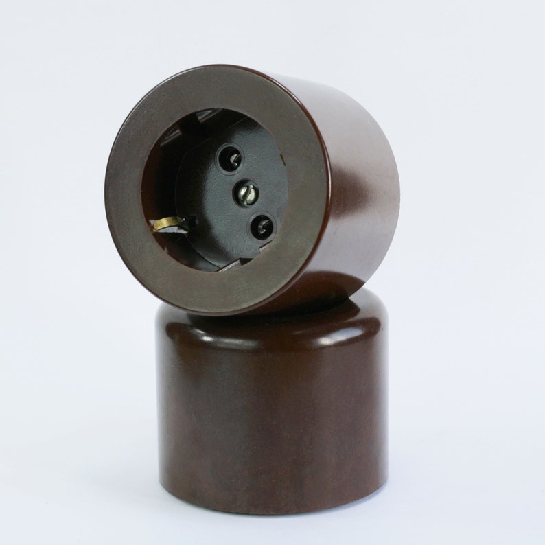 Vintage Electrical Socket / Industrial Socket/ Electrical - Etsy