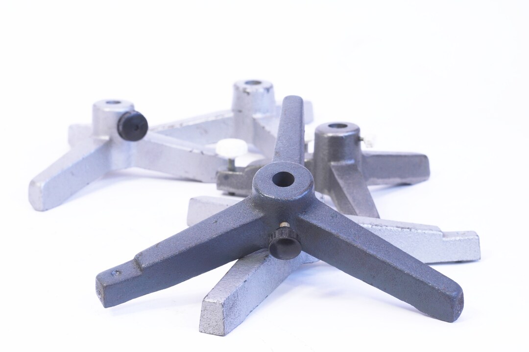 Vintage Laboratory Stand Leg From Cast Iron | Original Retro Soviet ...