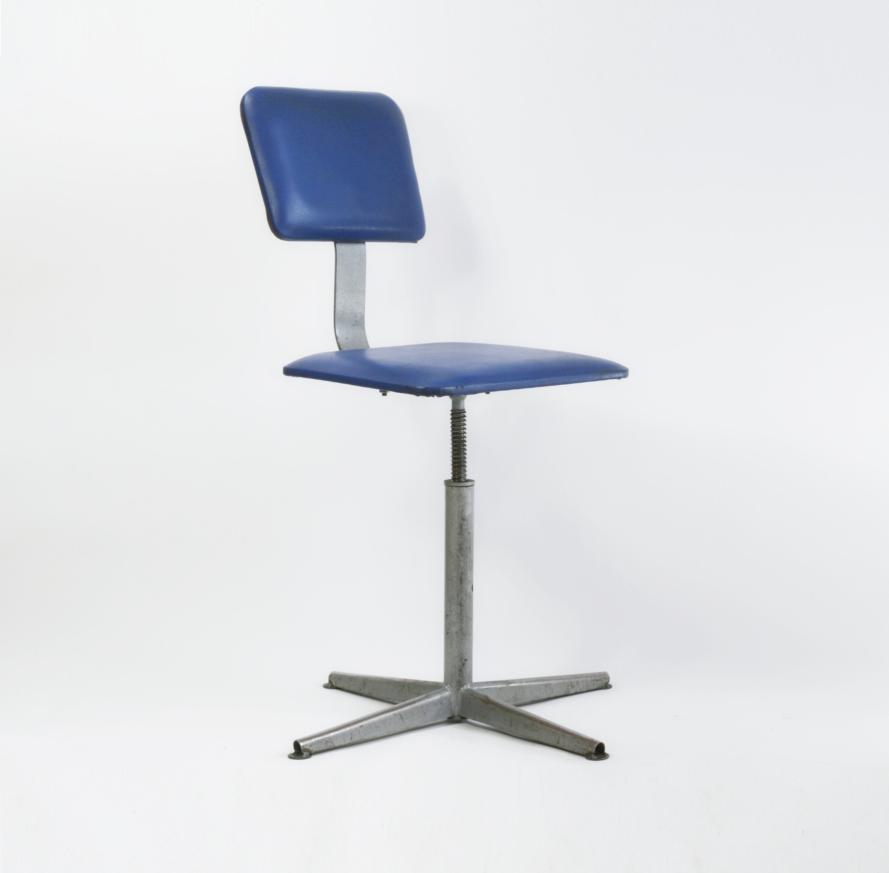 Authentic Vintage Industrial Furniture - Adjustable Soviet USSR Factory ...