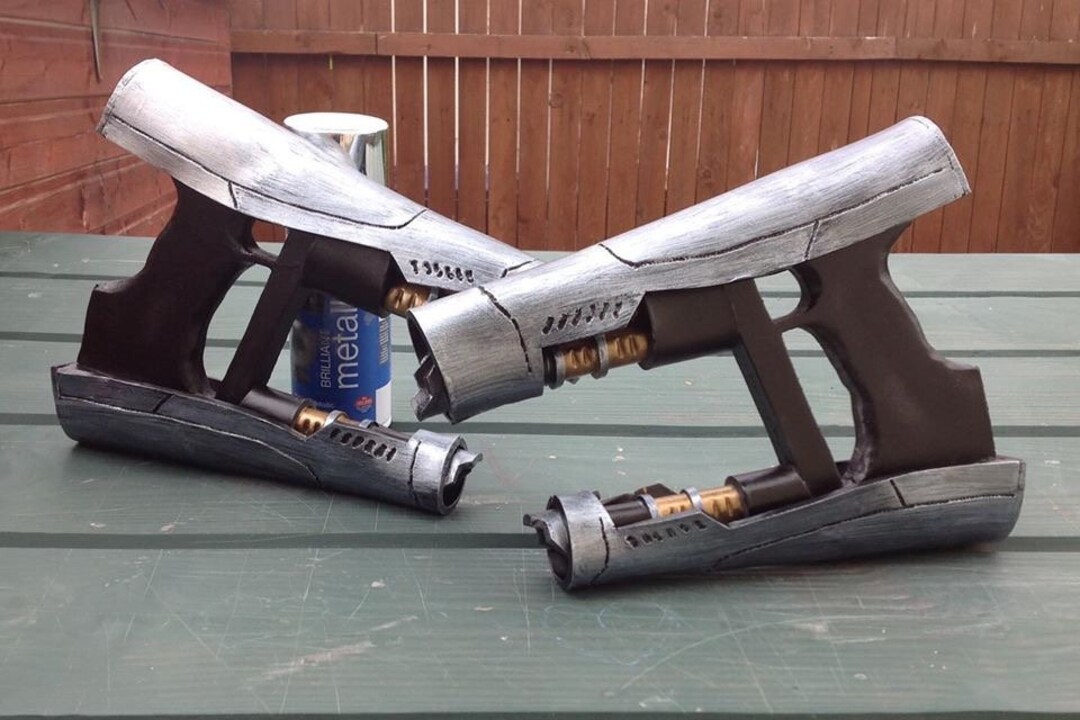 Starlord Blaster EVA Foam Templates - Etsy