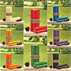Beeswax Honeycomb Candles Handmade 100% Natural Candles Altar Candles ...