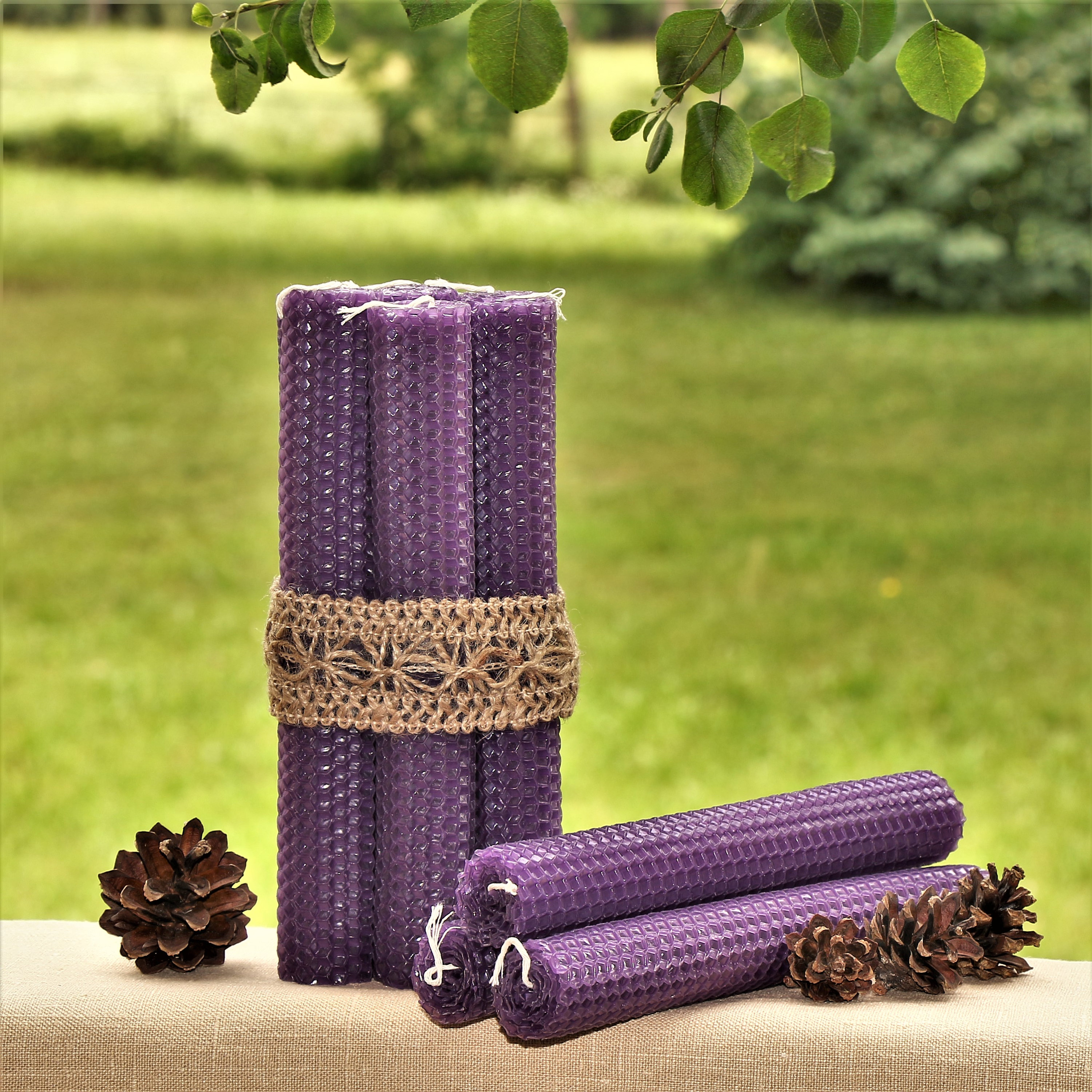 Beeswax Honeycomb Candles Handmade 100% Natural Candles Altar Candles ...