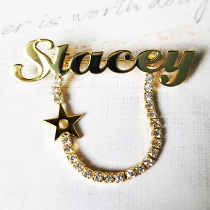 New Design Custom Lapel Pins Personalized Name Lapel Pin With - Etsy