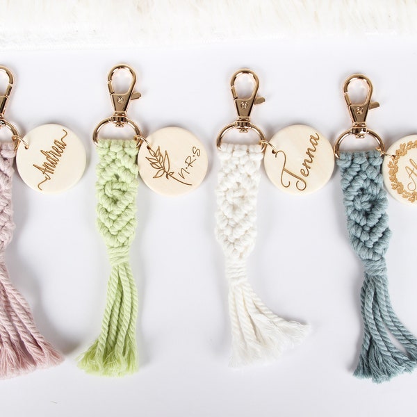 Knot Keychain - Etsy