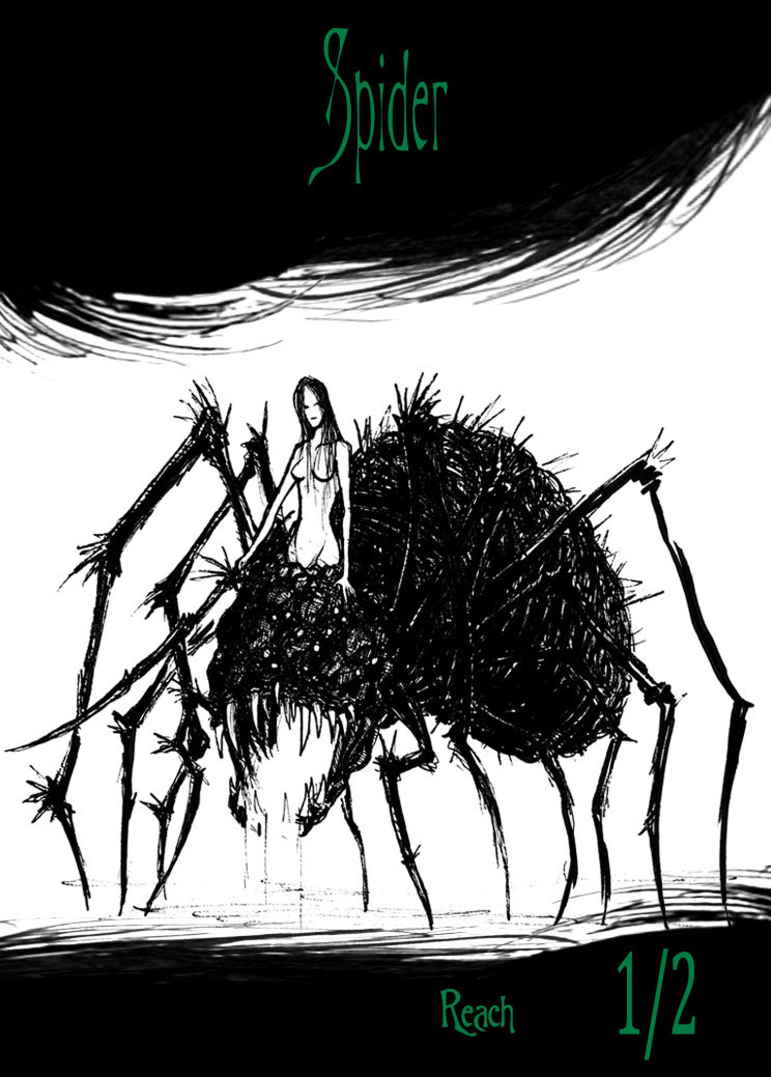 Mtg Metal Spider Token | Etsy