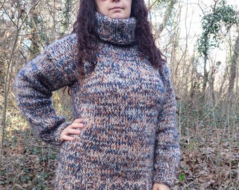 Thick Mohair Sweater Turtleneck Sweater Chunky Knit Sweater Thick Mohair Sweater Turtleneck Sweater Chunky Knit Sweater